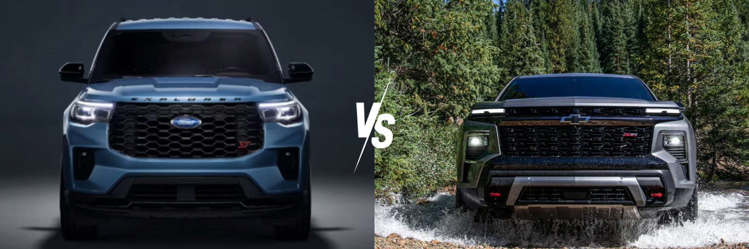 Ford Explorer vs. Chevy Traverse: Which is the Superior SUV
