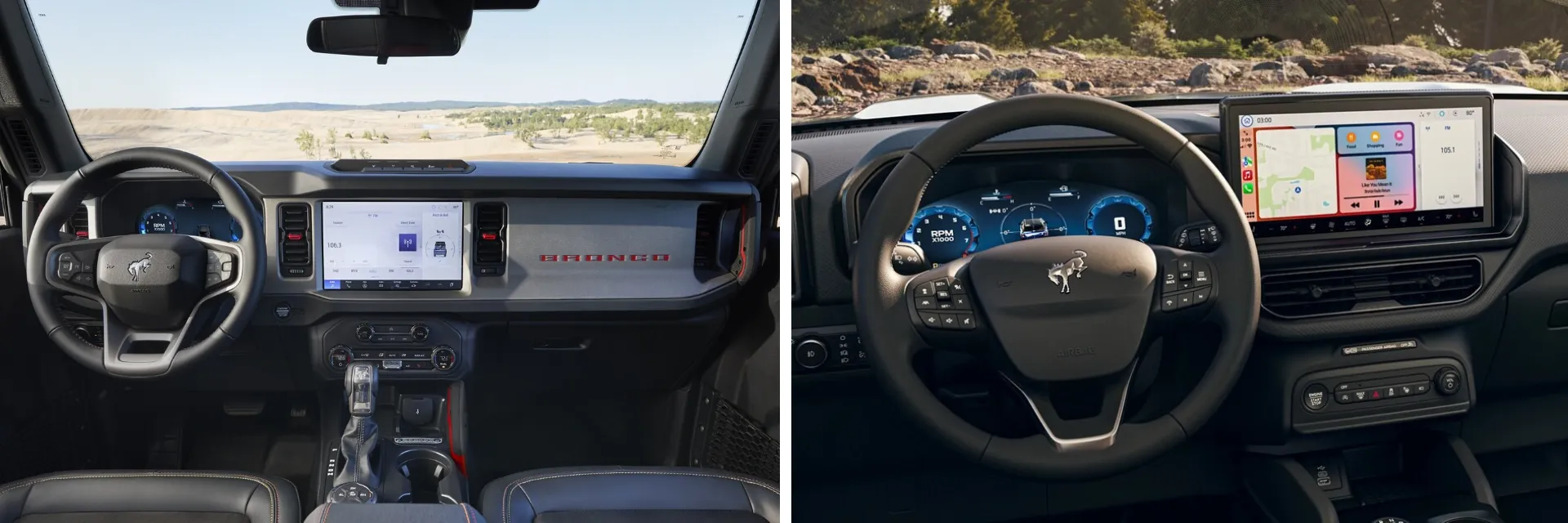 The 2025 Ford Bronco vs 2025 Ford Bronco Sport - Cloninger Ford of Hickory