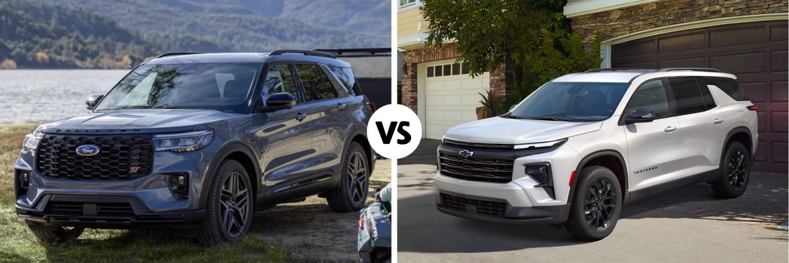 2025 Ford Explorer vs. 2025 Chevy Traverse: Which SUV Is Right for You ...